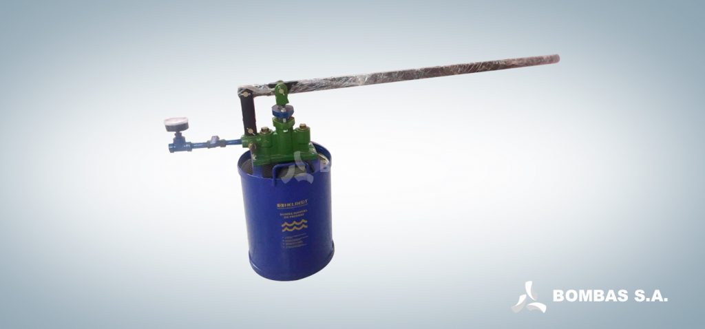 Bomba para pruebas hidrostática Helbert | Bombas S.A.